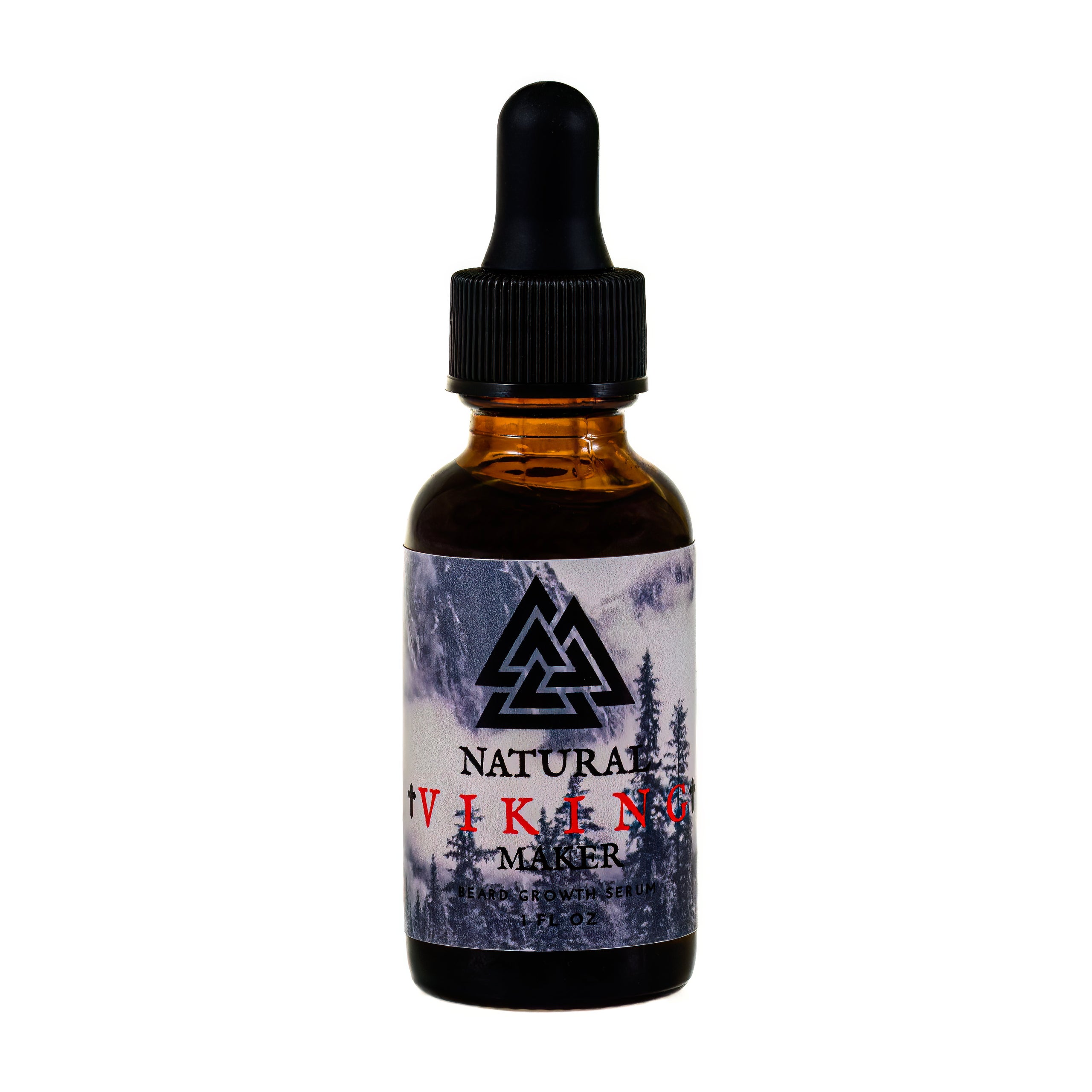 1oz Maker Beard Growth Serum | Natural Viking