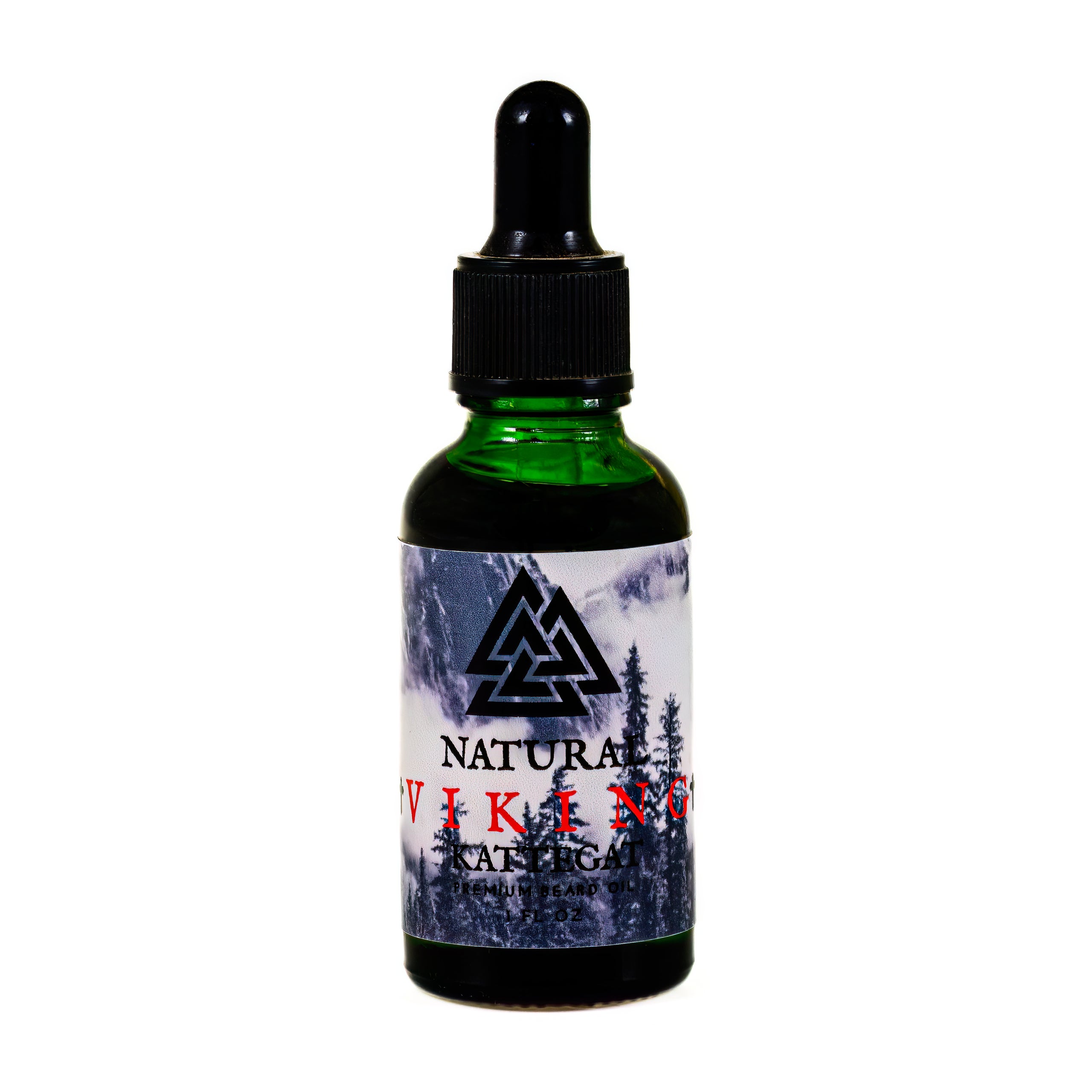 1 oz. Kattegat Premium Beard Oil | Natural Viking