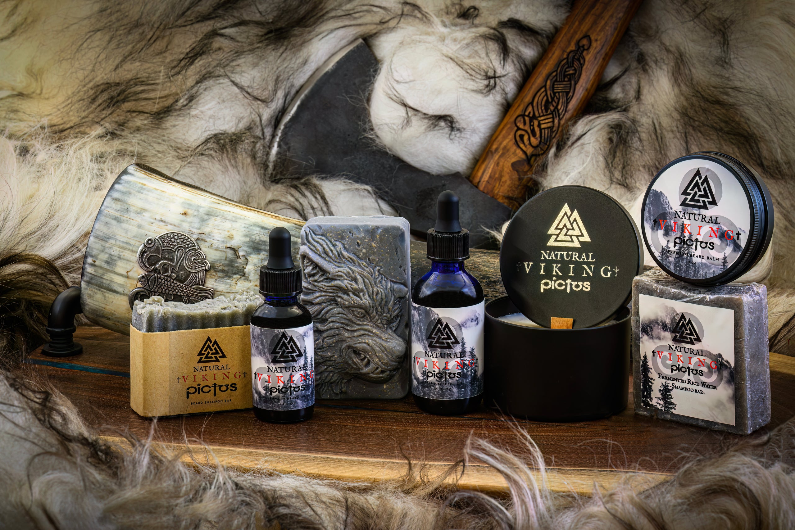 PICTUS Head to Toe Bundle | Natural Viking